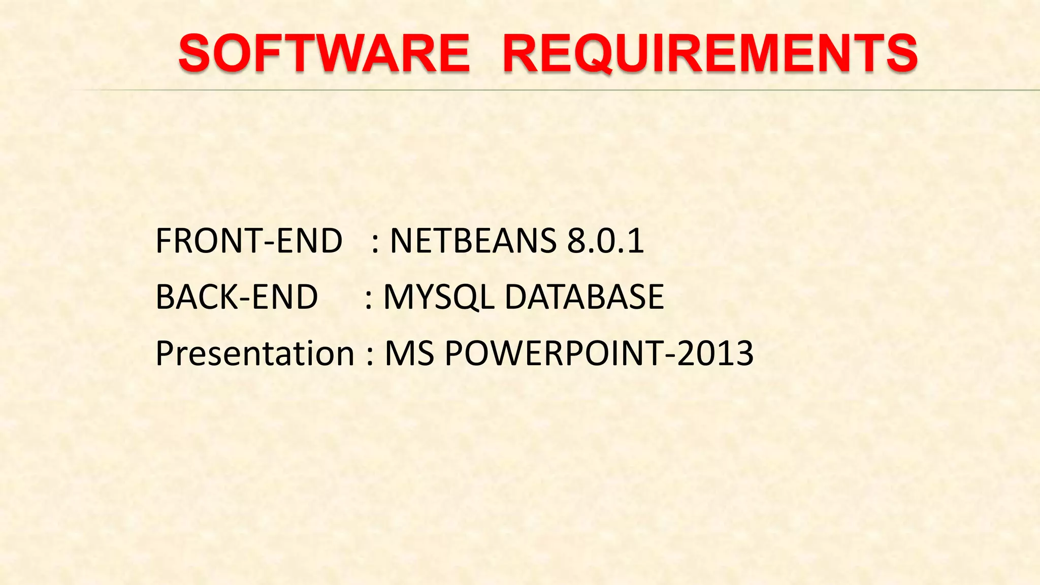 Self-Diagnosis Hospital Management System | PPTX