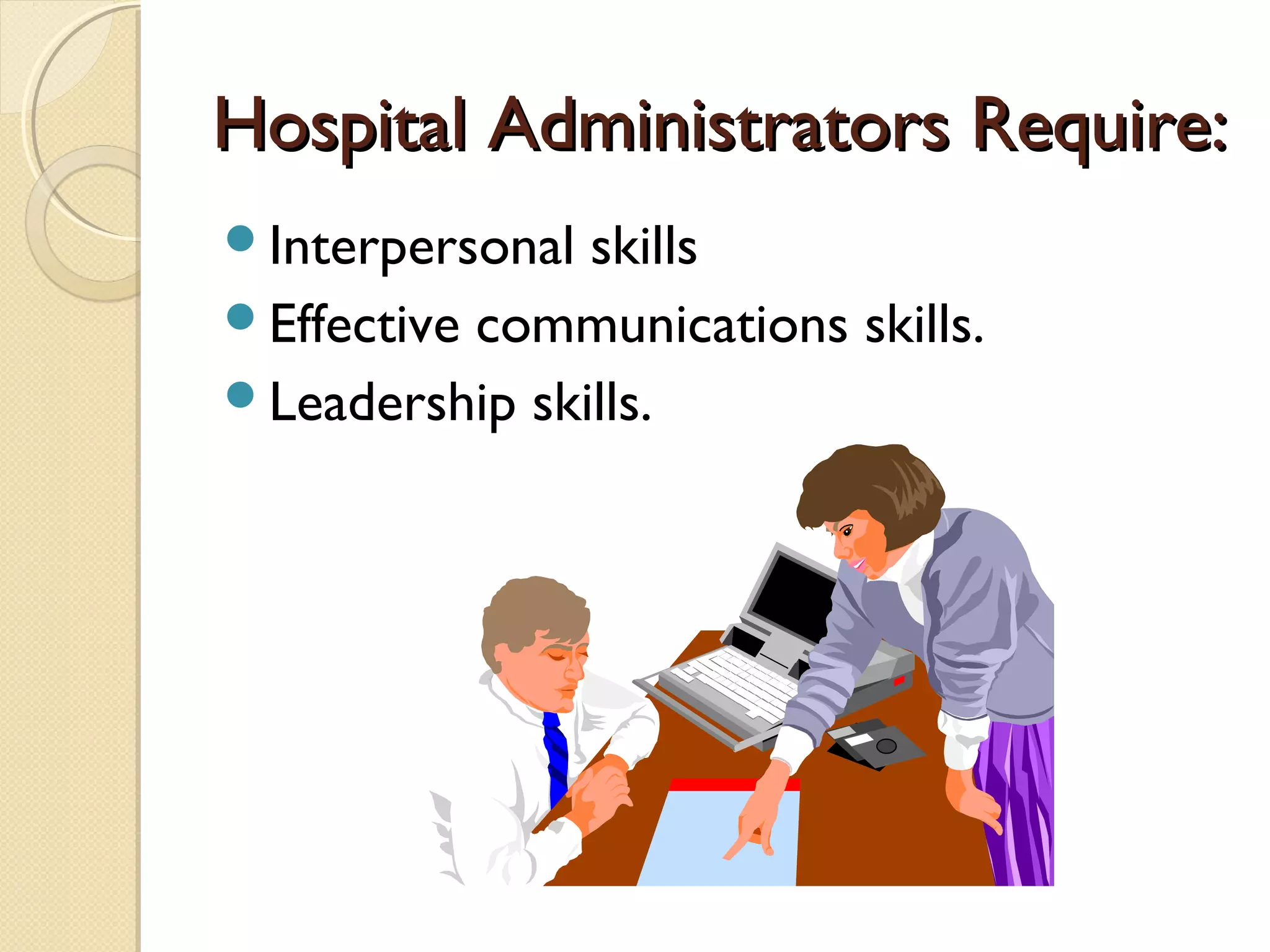 Hospital organizational structures | PPT