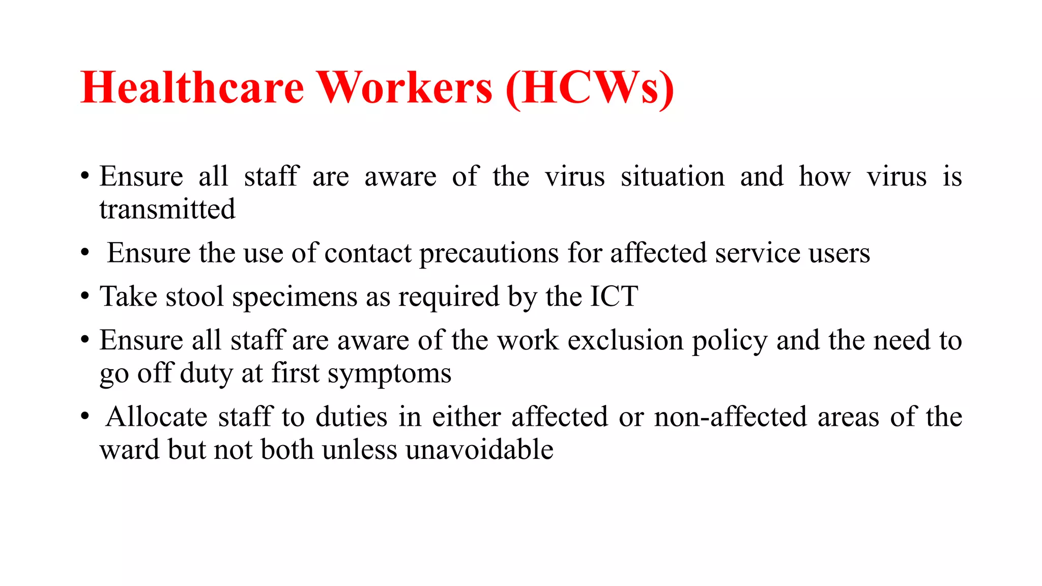 Hospital Outbreak Management Pptx