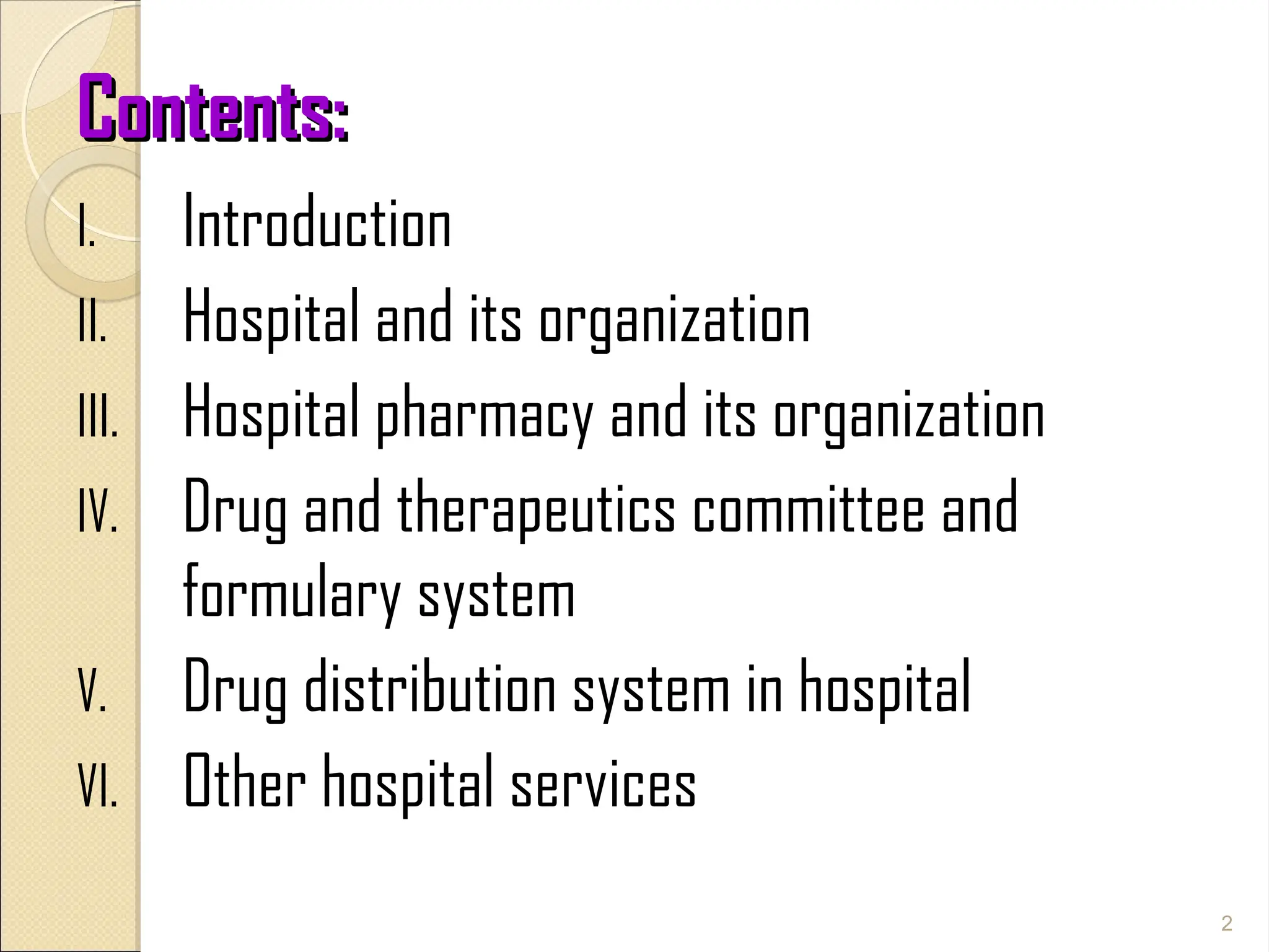 Clinical Pharmacy Introduction to Clinical Pharmacy hospital_pharmacy ...