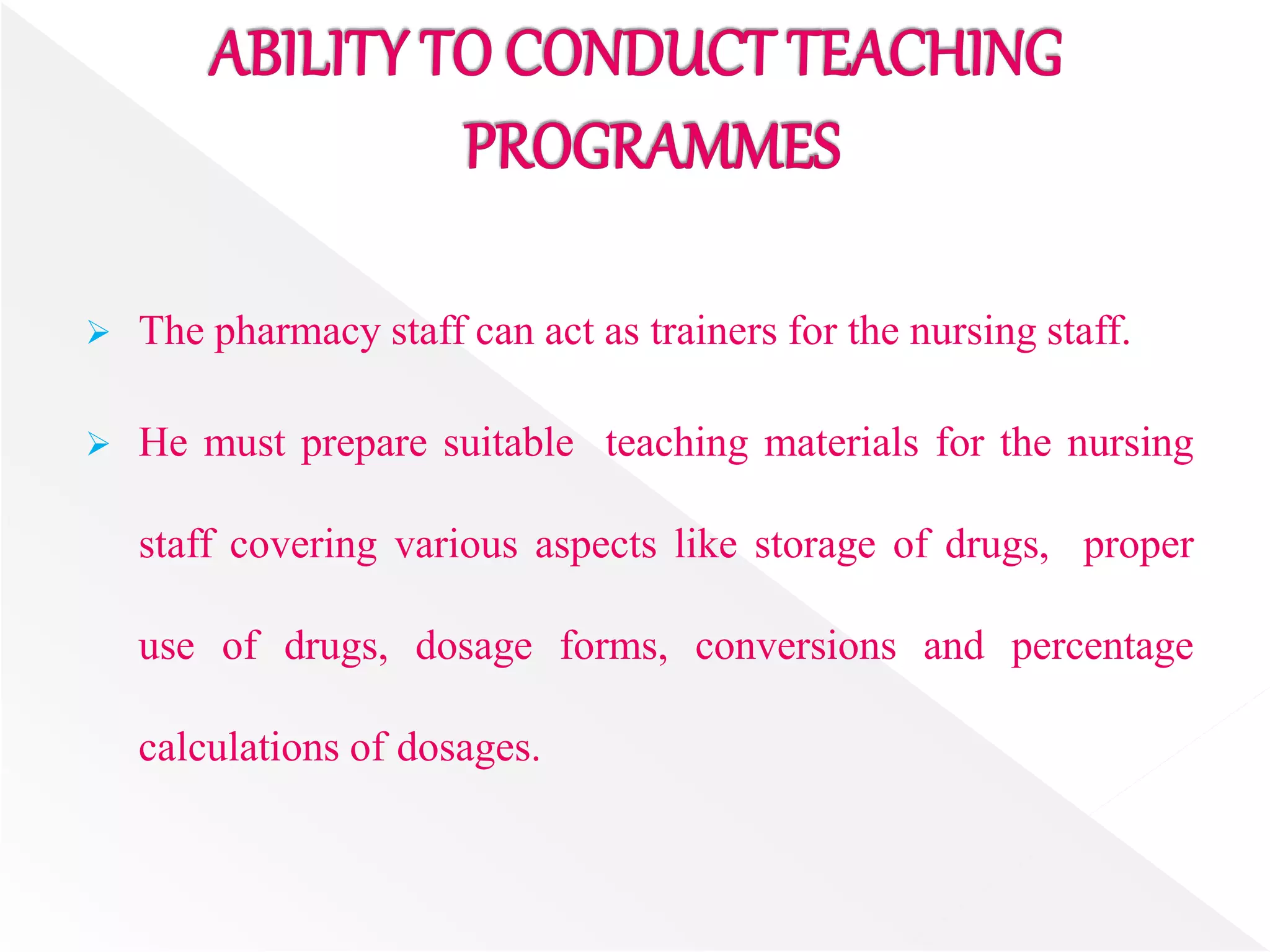 Hospital pharmacy and its organisation | PPTX
