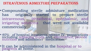 Aseptic Compounding in Hospital Pharmacy | PPT