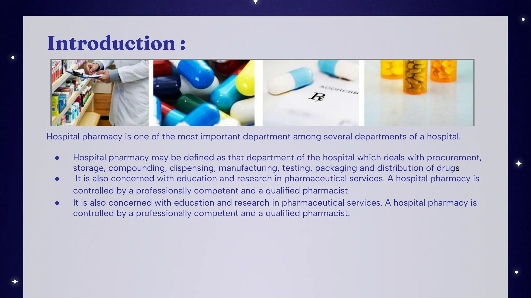 hospital pharmacy | PDF