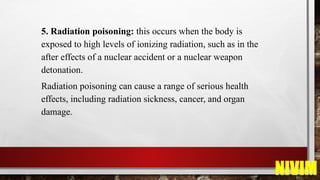 Hospital and clinical Pharmacy Chapter -10 Poisoning | PPTX