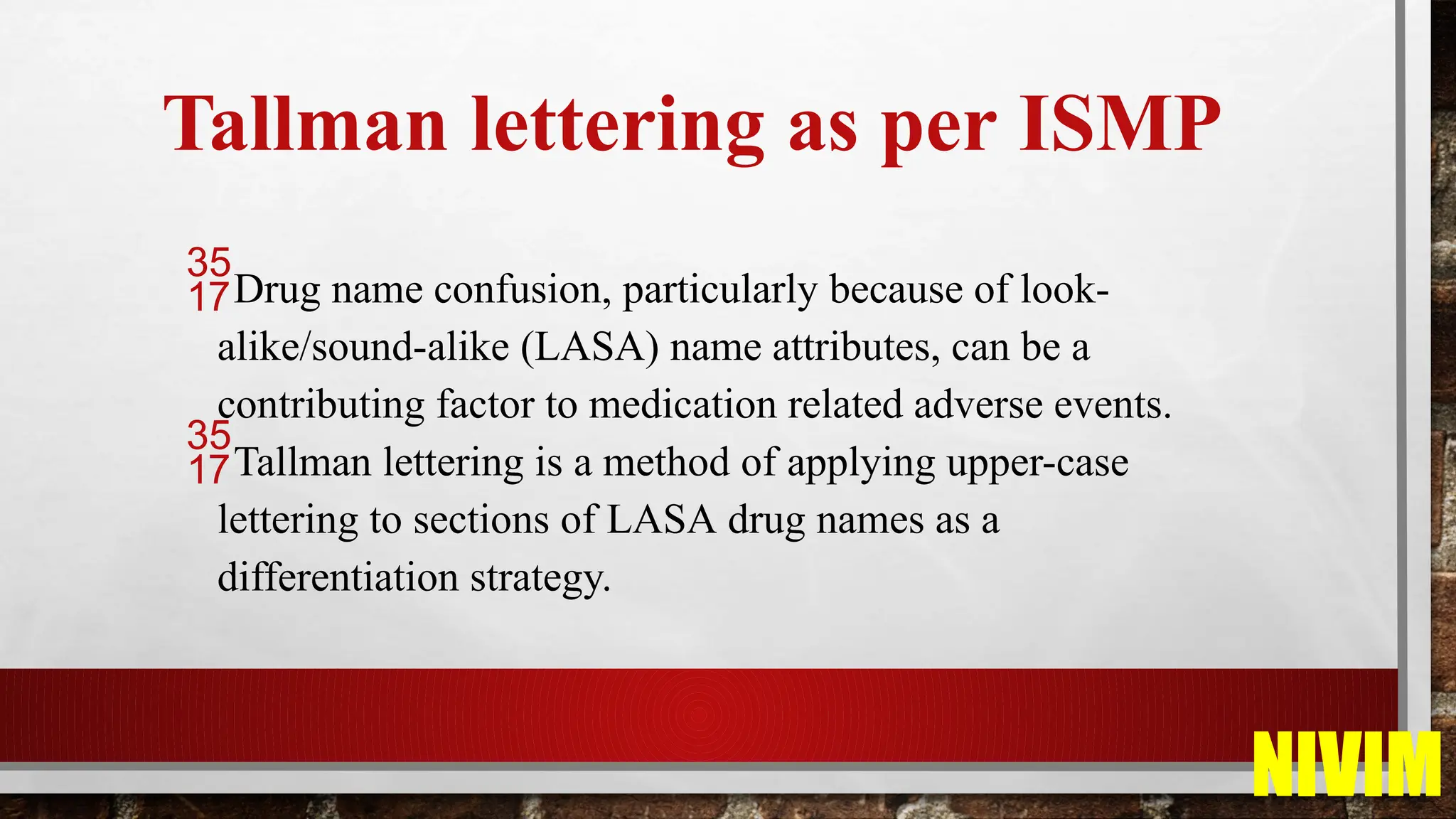 Hospital Pharmacy Chapter -12 Medication Error | PPTX