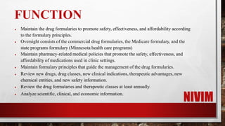Hospital and Clinical Pharmacy Chapter -2 | PPTX