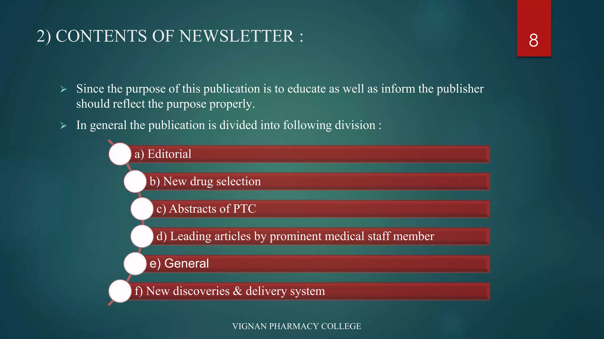 Hospital pharmacy communication – newsletter.pptx