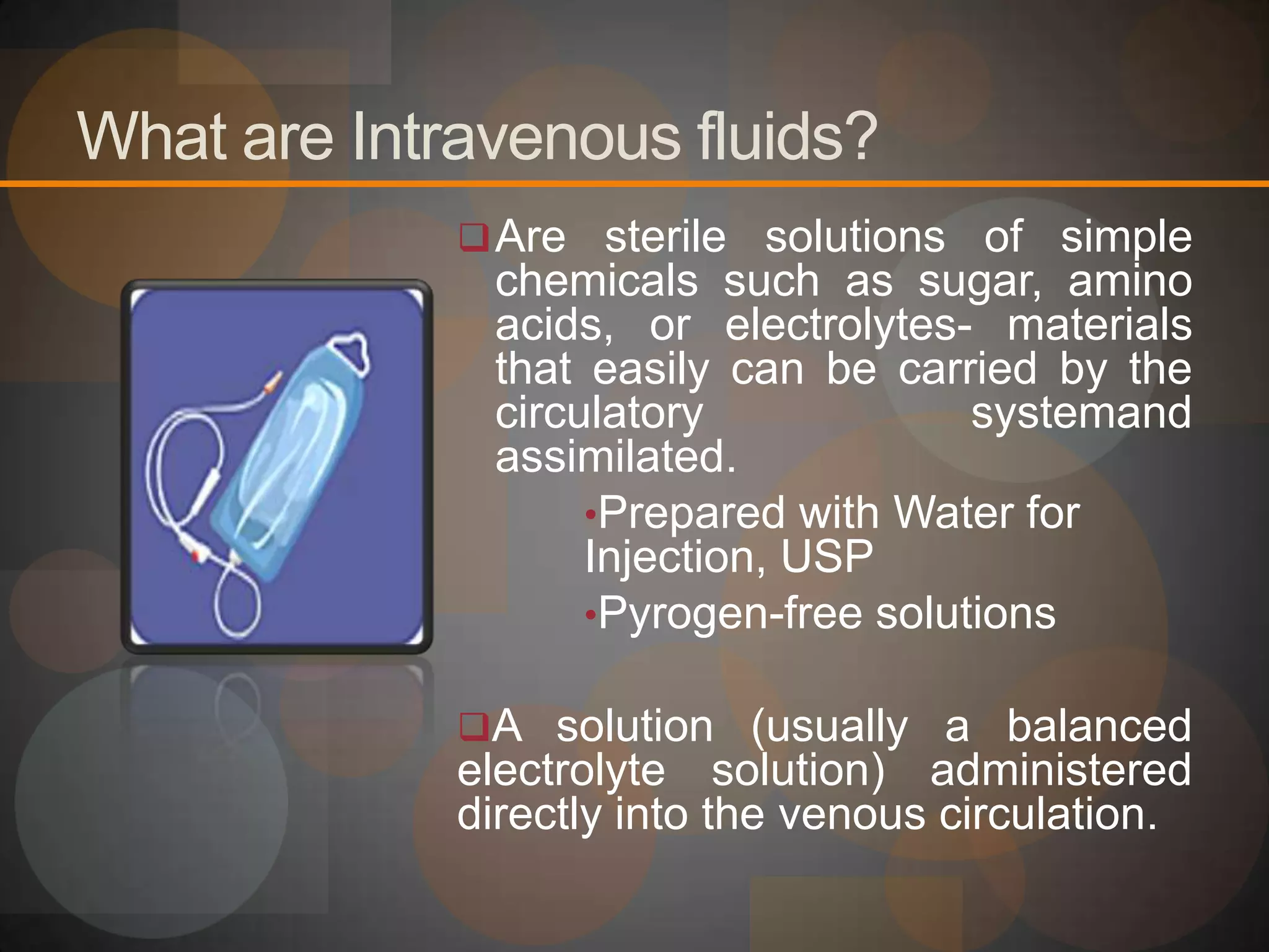 Hospital pharmacy report intravenous admixtures | PPTX