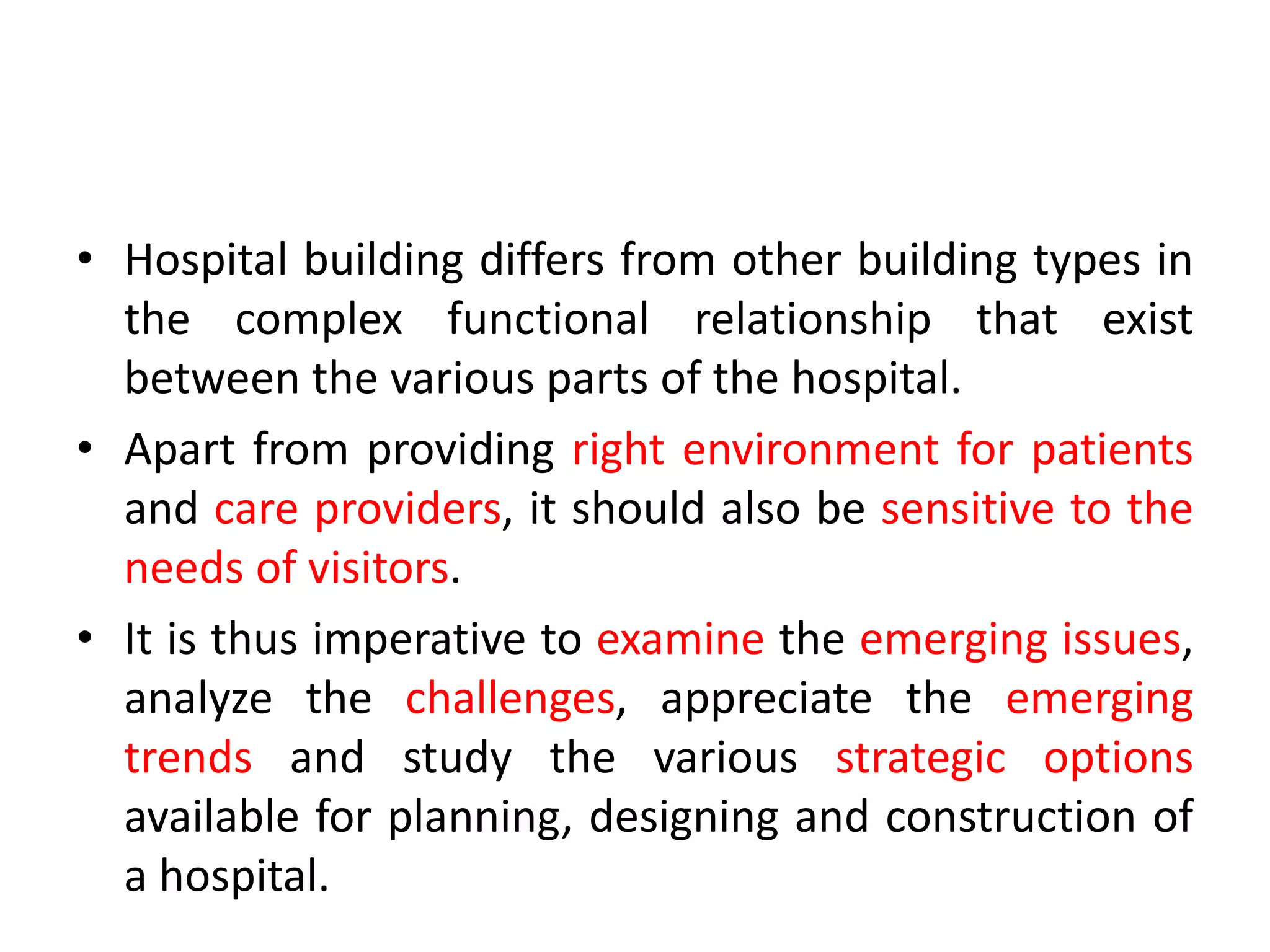 Hospital Planning | PPTX