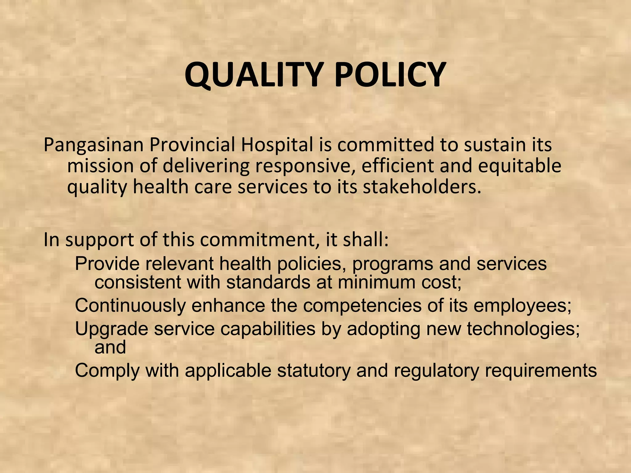Hospital planning: Pangasinan Provincial Hospital | PPT