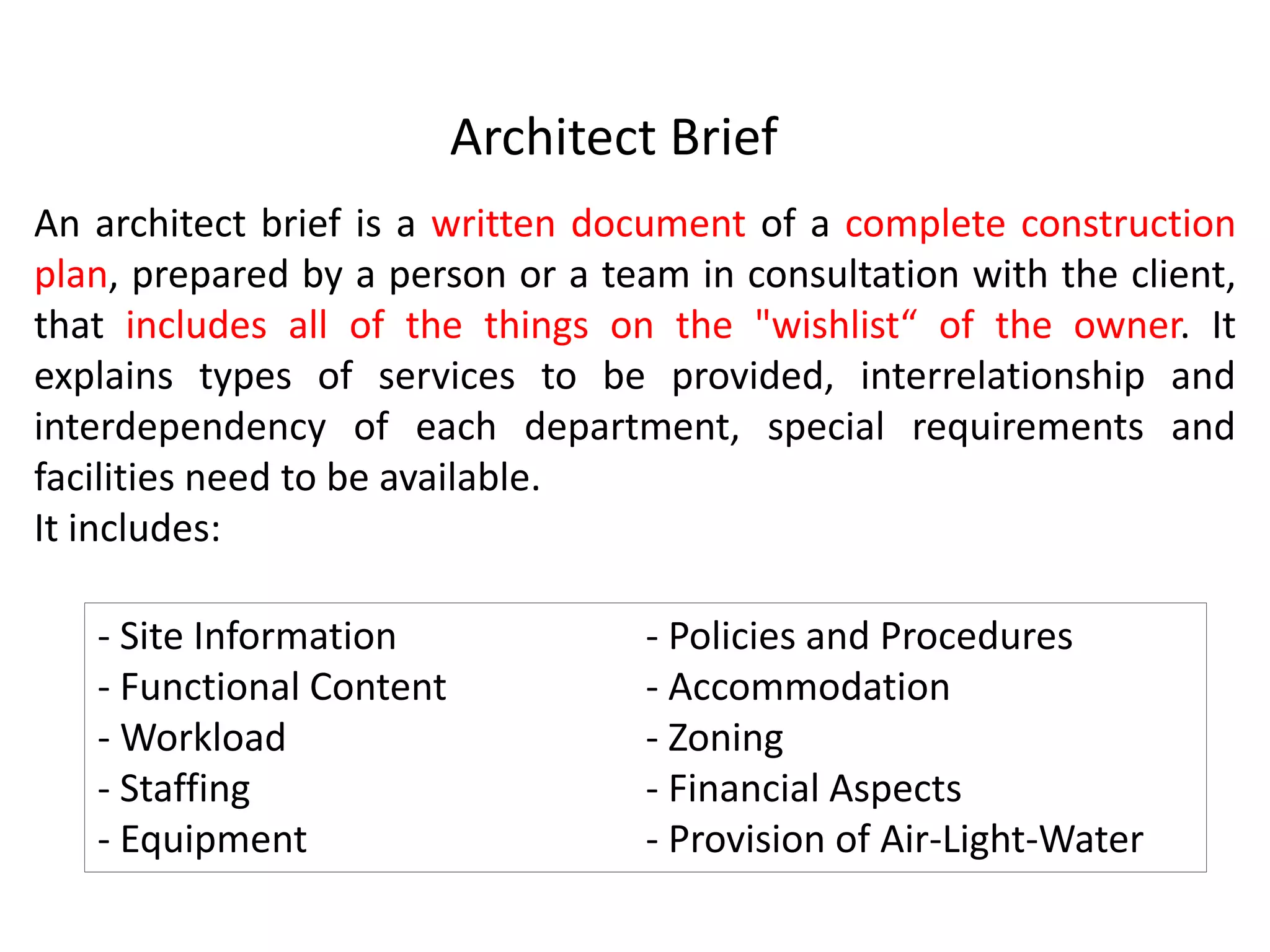 Hospital Planning | PPTX
