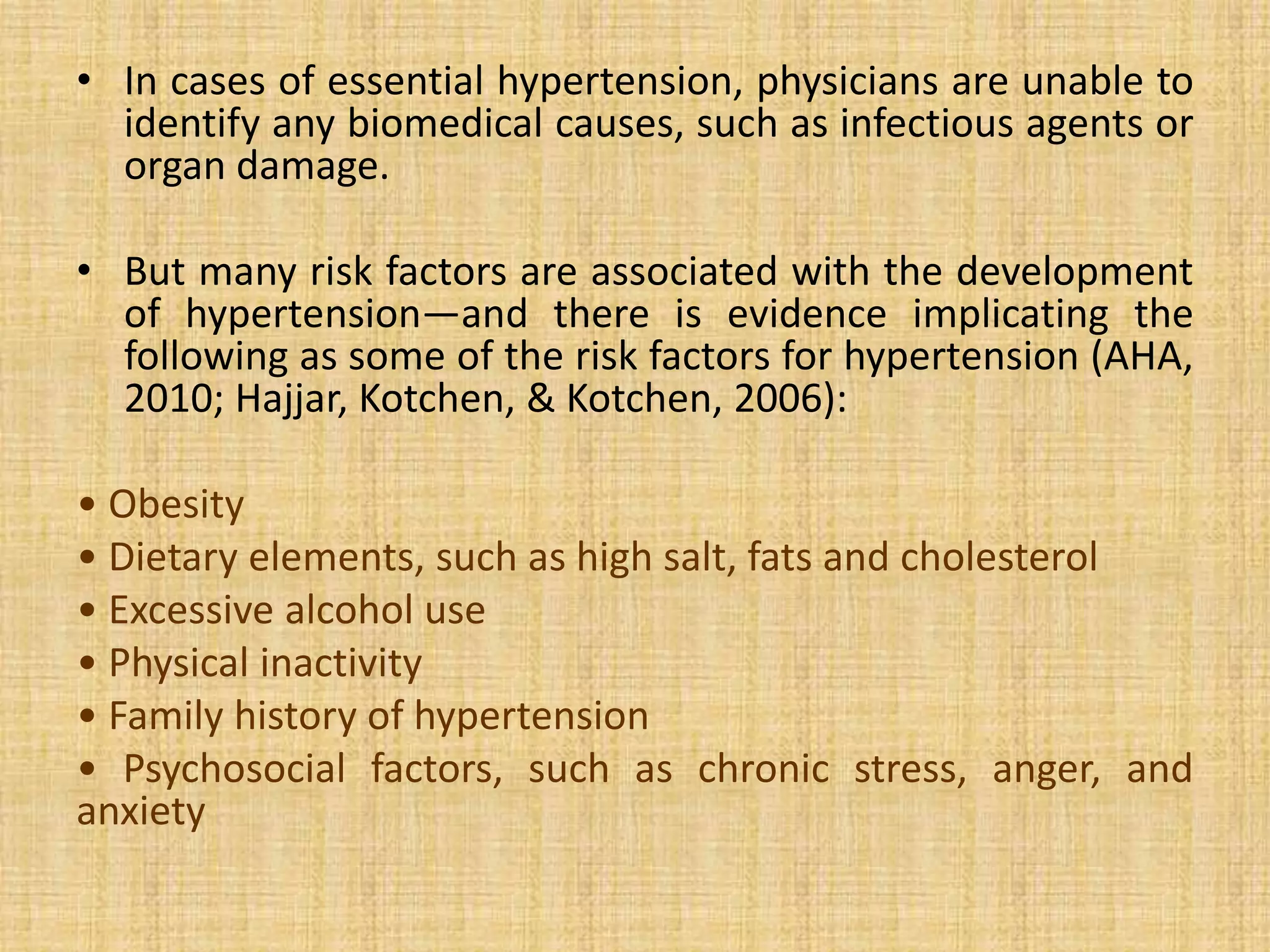 Psychological Factors in Health and Disease | PPT