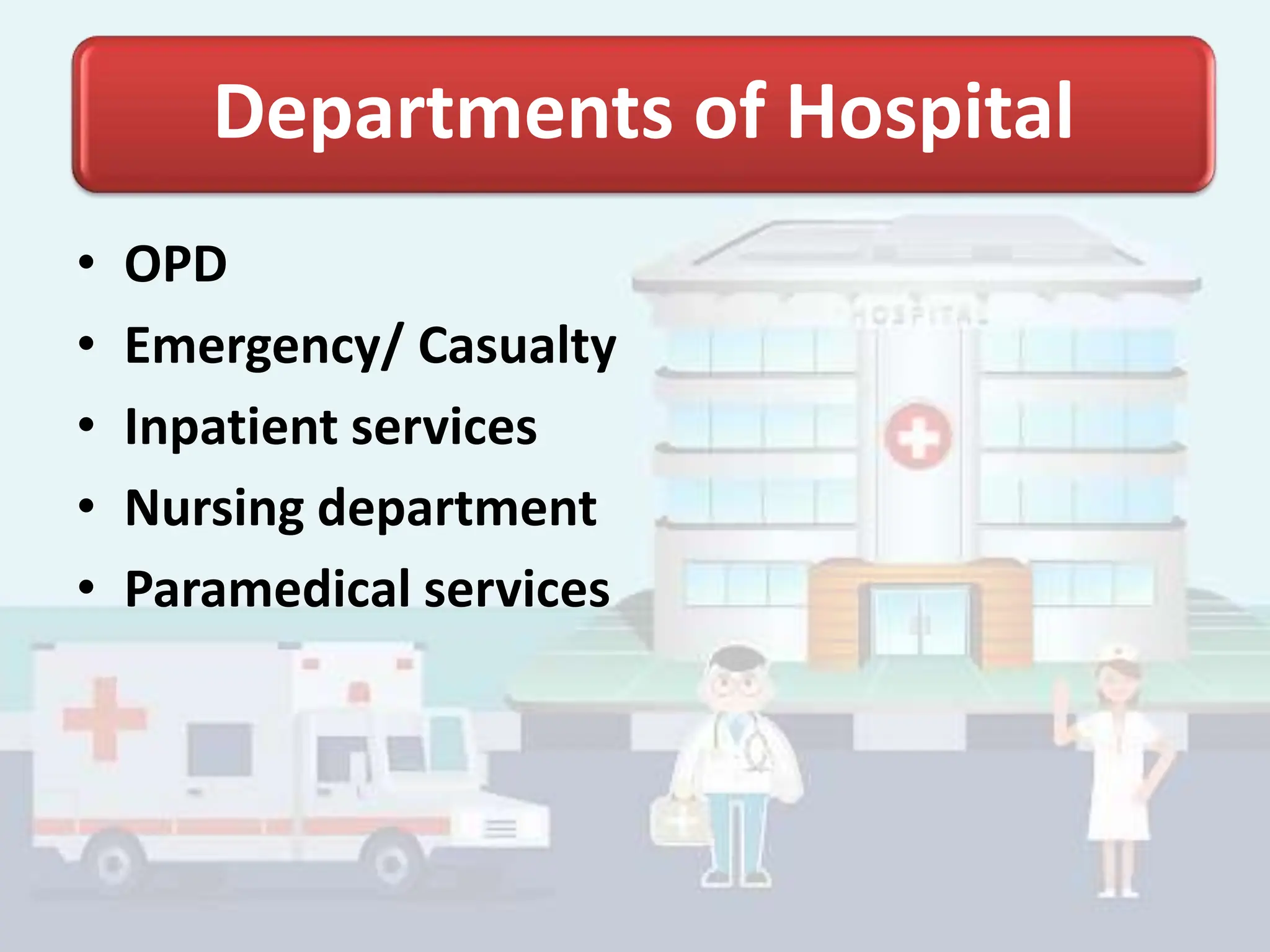hospital and healthcare management types of hospital | PPTX