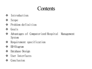 Hospital presentation | PPTX