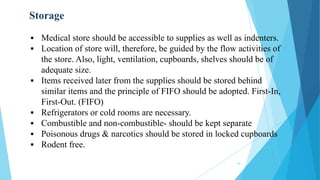 Management of materials and finance hospital pharmacy | PDF