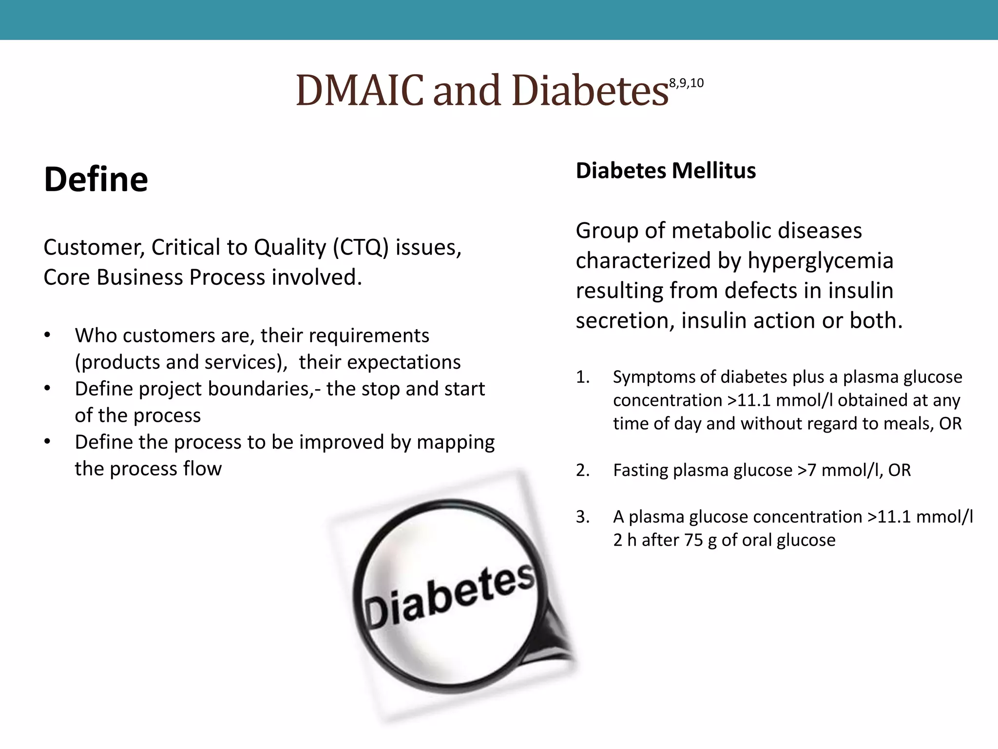 Hospital Process Improvement - Lean Six Sigma Methodology | PPT