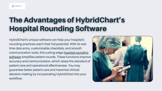 Digital Hospital Rounding Software: Transform Patient Care | PPT