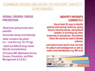 Hospital safety committee ptlls assignment 1 | PPTX