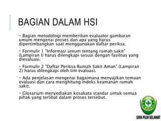 Hospital safety index | PPTX