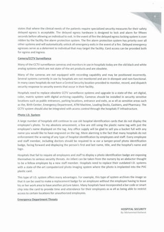 Hospital security plan | PDF