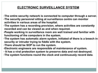 Hospital security services | PPT