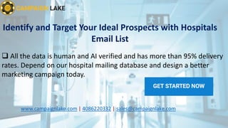 Hospitals Email List PDF | PDF