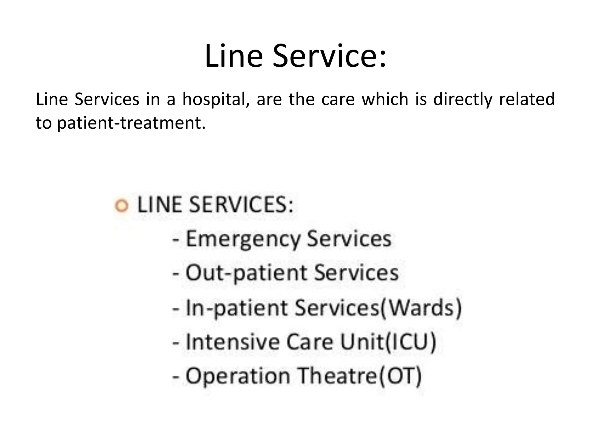 Hospital services | PPTX