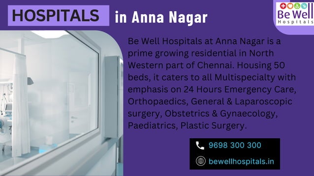 Hospitals in Anna Nagar.pdf ... | PDF | Healthcare Industry | Industries