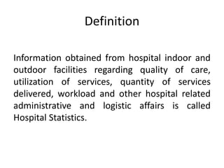 Hospitalstatistics 170916093605 | PPT