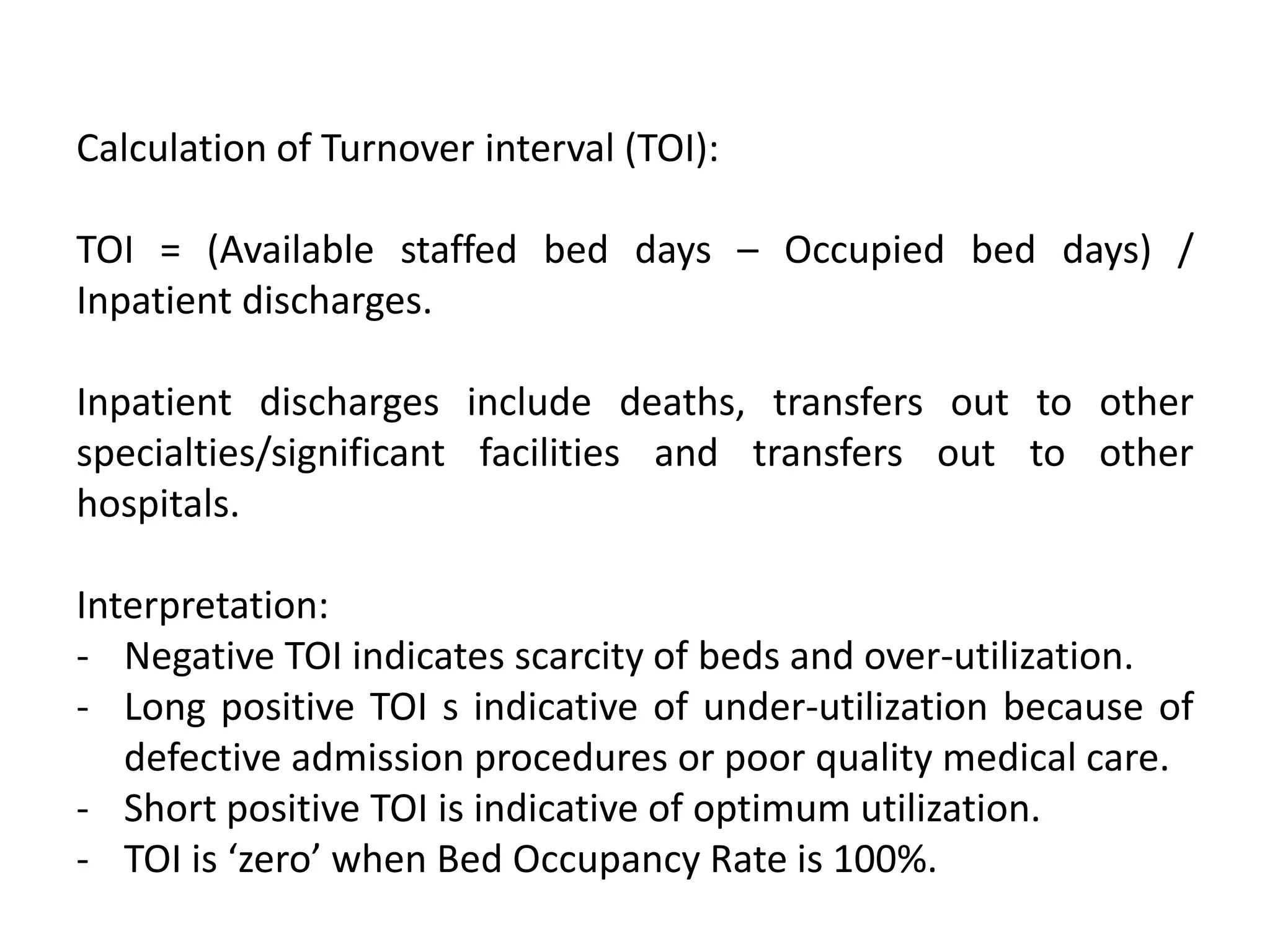 Hospital Statistics | PPTX