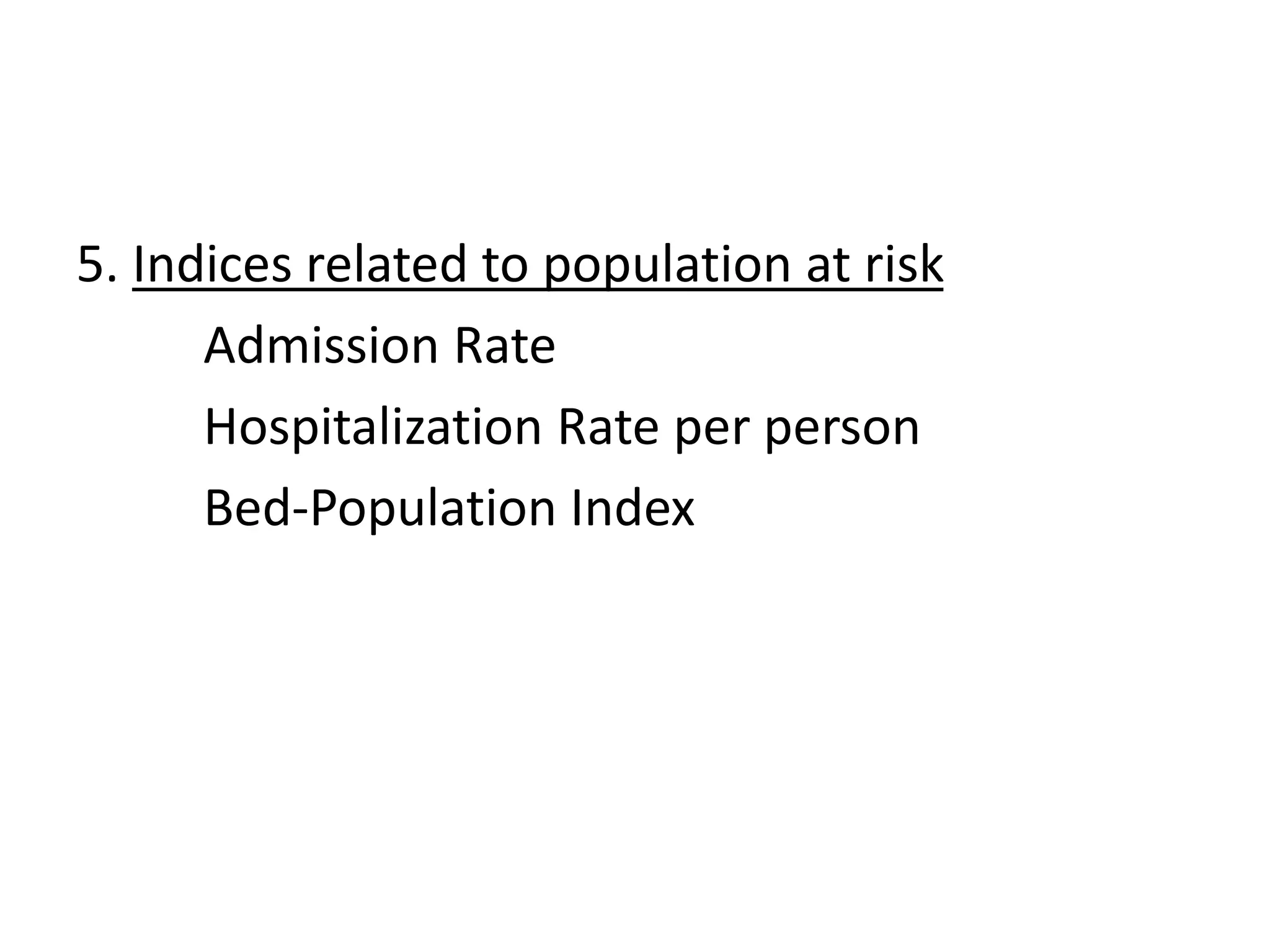 Hospital Statistics | PPTX