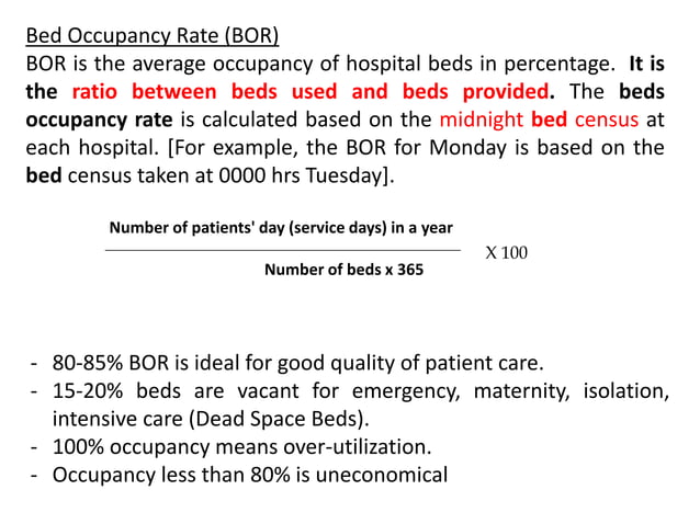 Hospital Statistics | PPTX