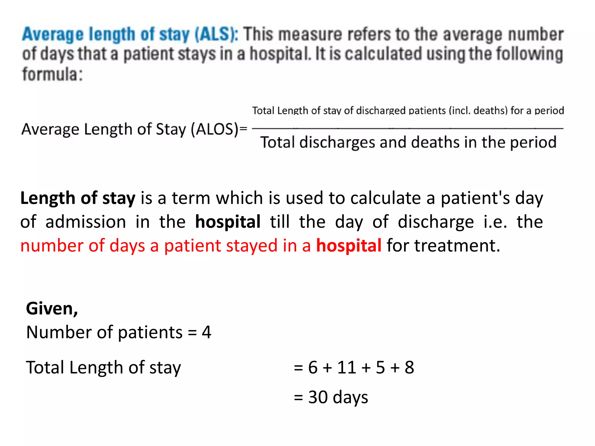 Hospital Statistics and Measurement of Hospital Performance | PDF