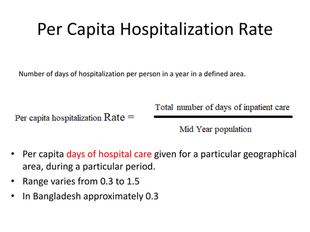 Hospital Statistics and Measurement of Hospital Performance | PDF ...