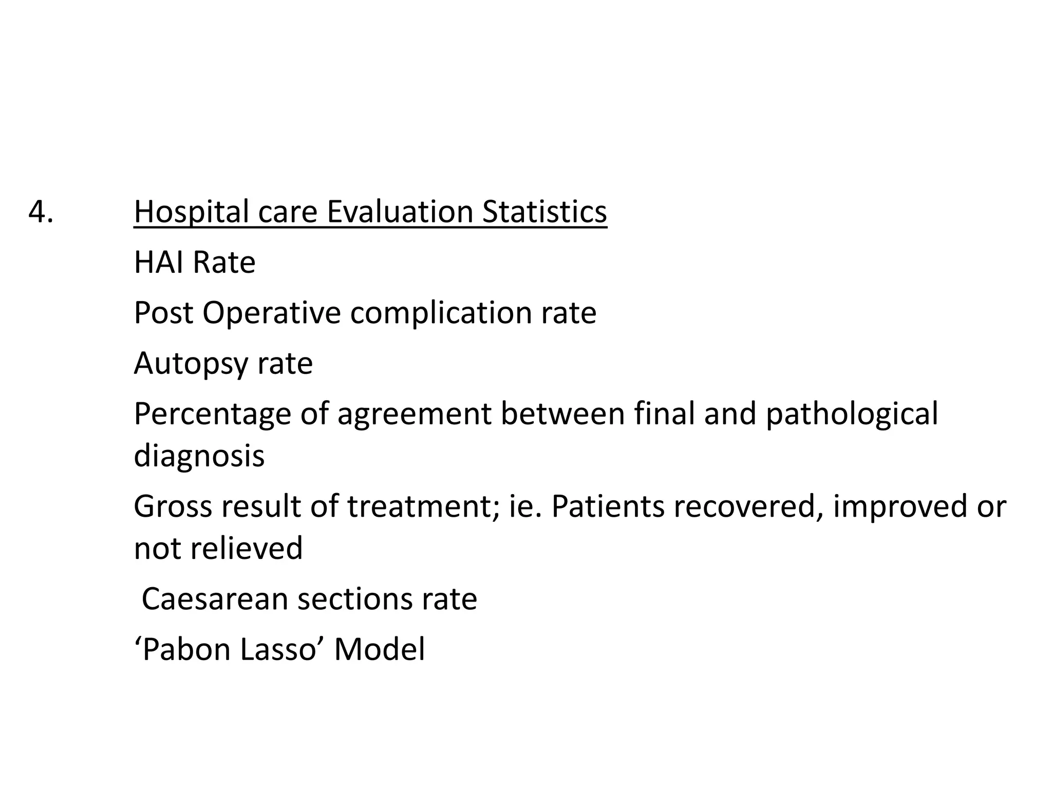 Hospital Statistics and Pabon Lasso Model of Hospital Performance ...