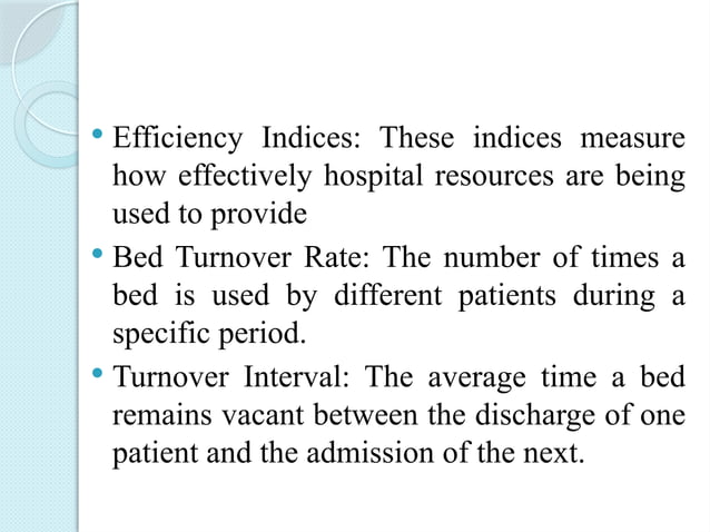 hospital statistics including hospital utilization indices.pptx