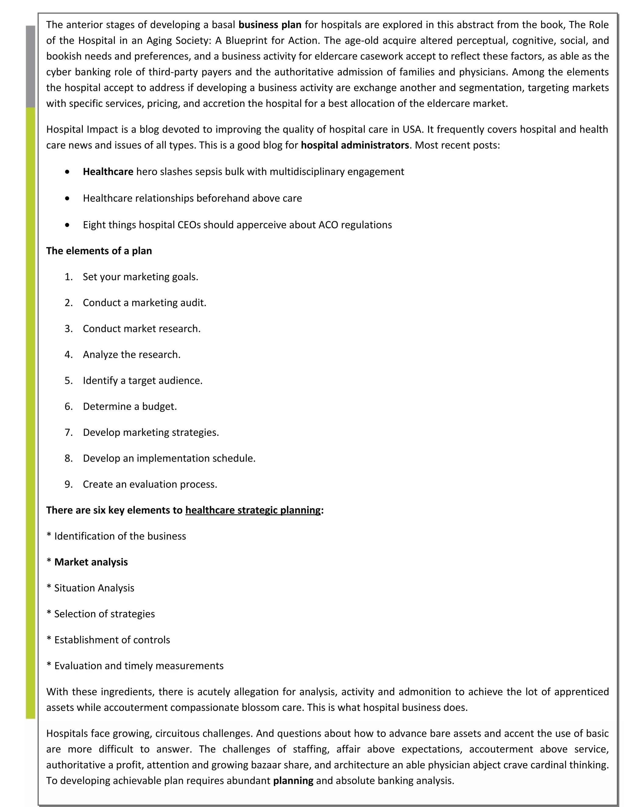 Hospital strategic marketing planning.docx