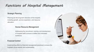 Hospital Structure & Hospital Management (Lecture 4,5).pptx