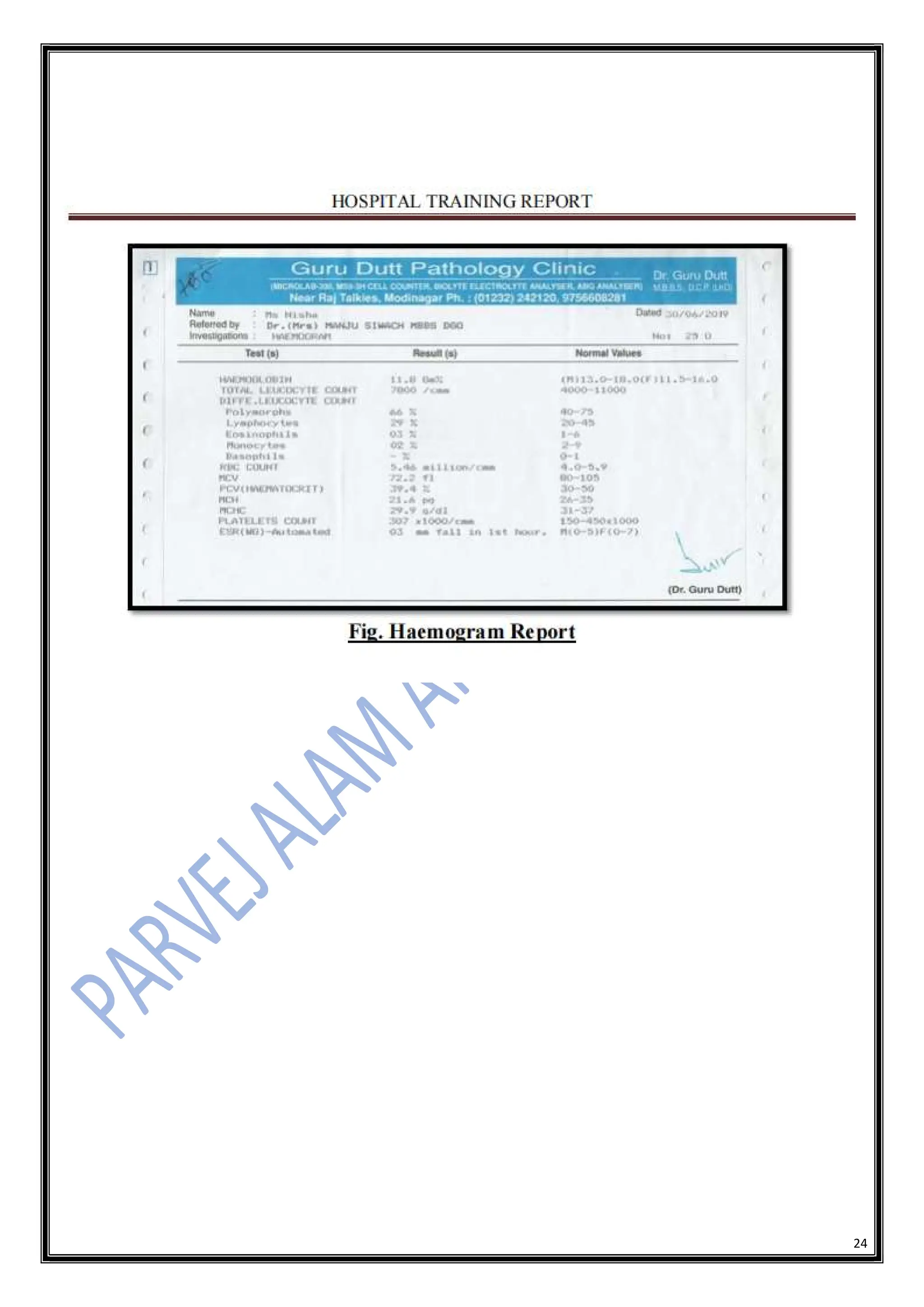 Hospital Training Report B.pharma 7th sem.pdf