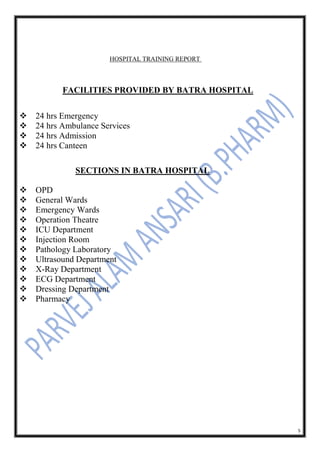 Hospital Training Report B.pharma 7th sem.pdf