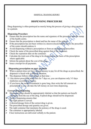 Hospital Training Report B.pharma 7th sem.pdf