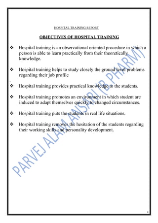 Hospital Training Report B.pharma 7th sem.pdf