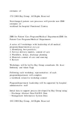 Hospital Transformation through Z B d B d tiZero Based Budg | DOCX