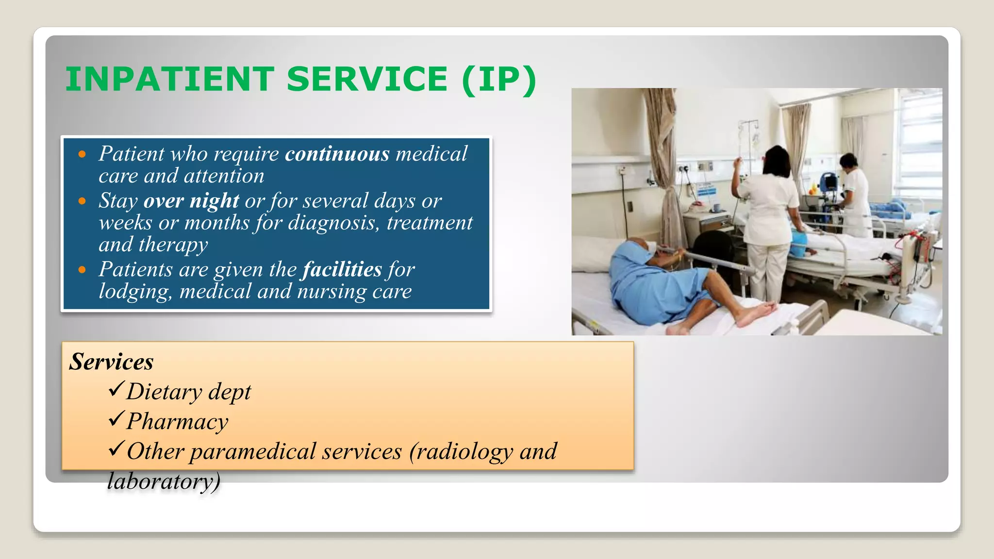Hospital types and functions | PPTX