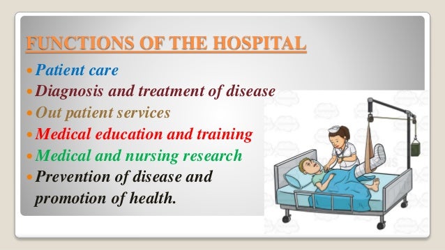 Hospital types and functions