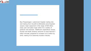 Hospital Email List & Mailing Addresses | PPT