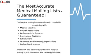 Hospital Email List & Mailing Addresses | PPT