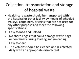 Hospital waste managment | PPTX