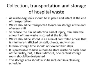 Hospital waste managment | PPTX