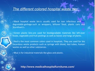 Hospital waste bin | PPT